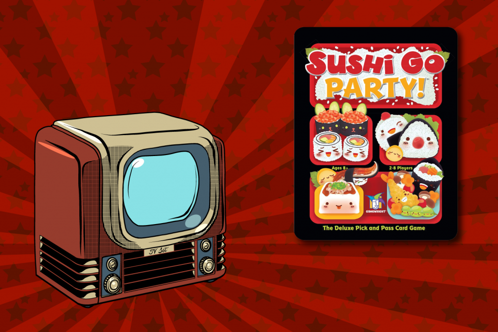 #002 Sushi Go Party Unboxing Video - Board Game Review