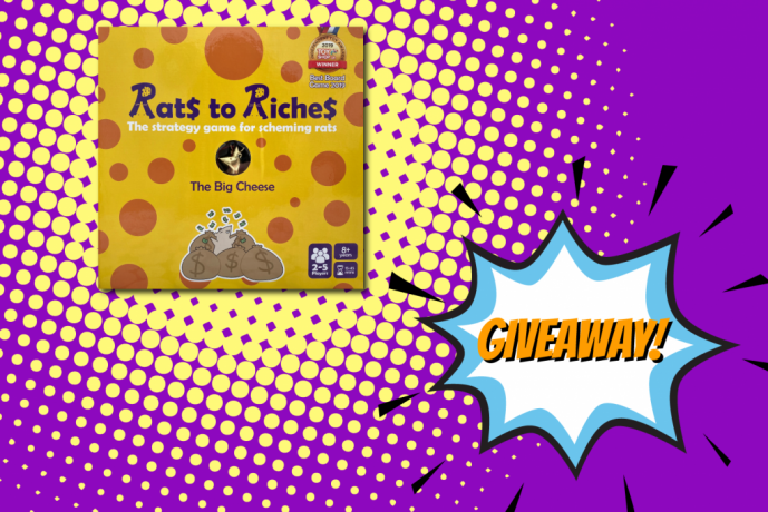 Rats to Riches Giveaway - Board Game Review