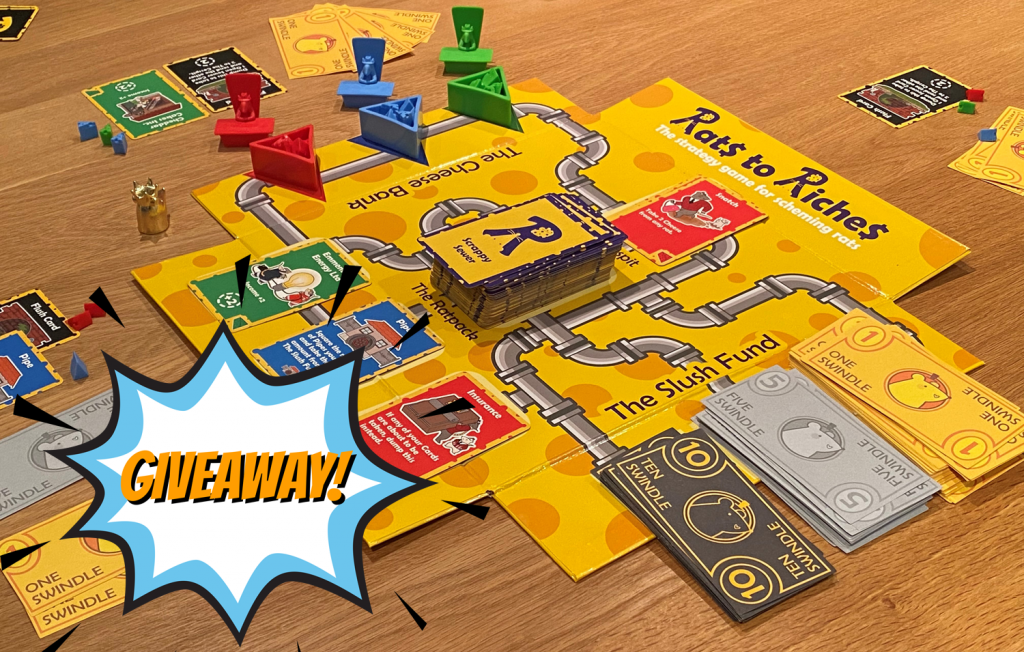 Rats to Riches Giveaway - Board Game Review