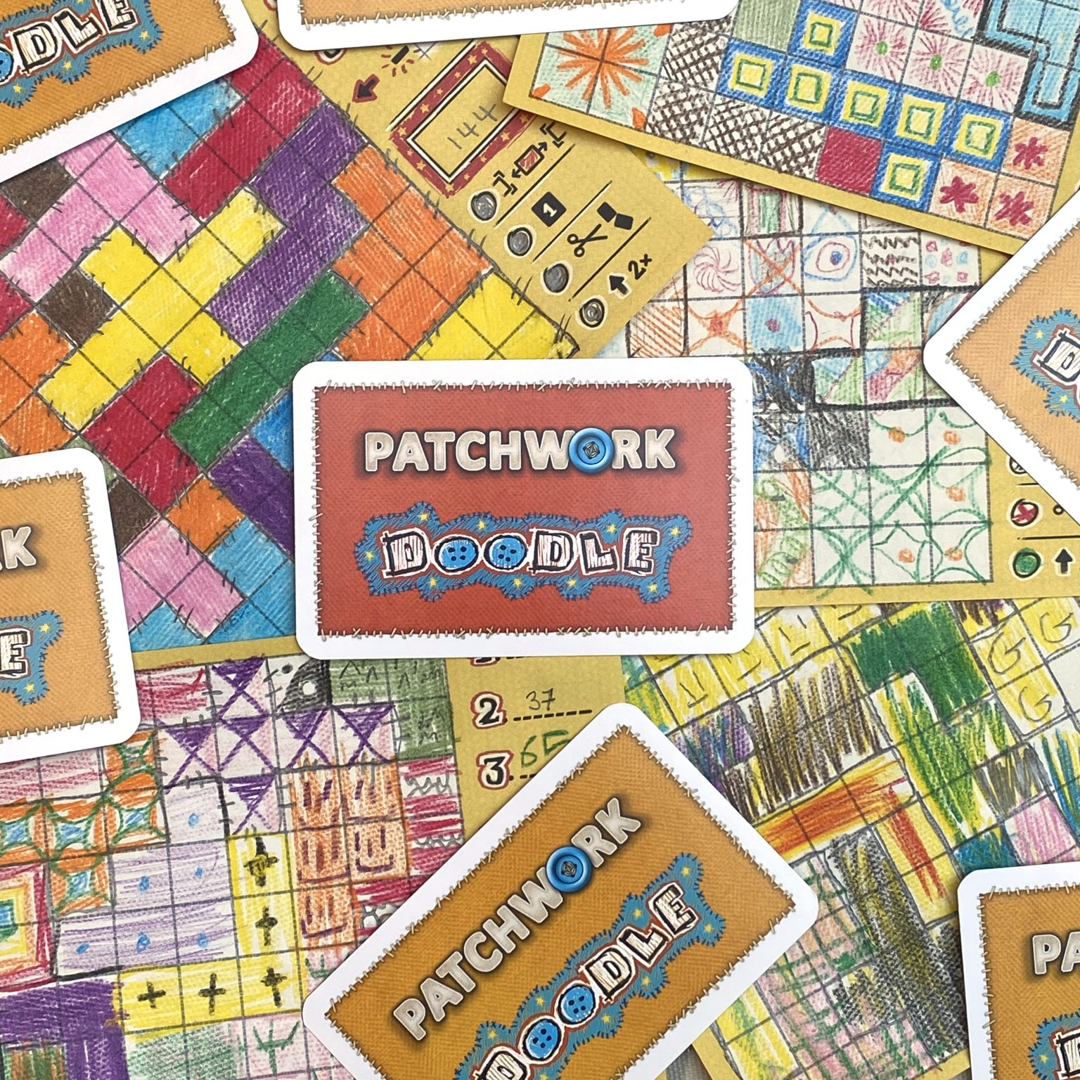 Patchwork Doodle: Game of the Month August 2020 - Board Game Review
