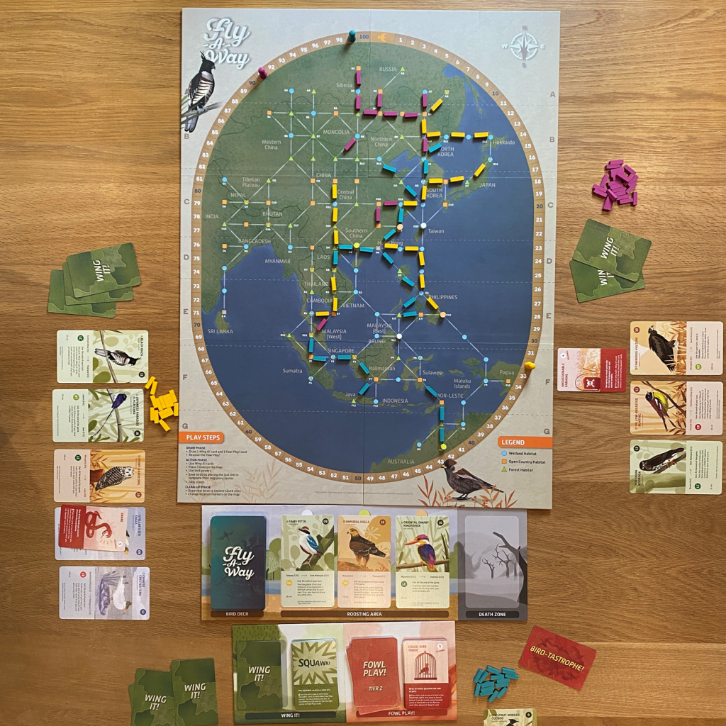 Fly-A-Way Preview - Board Game Review