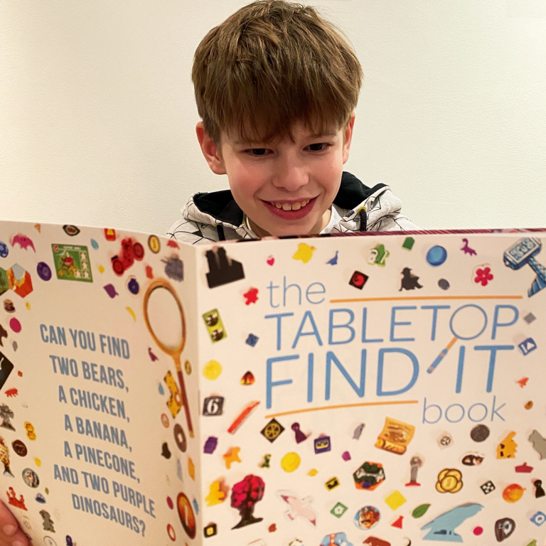 The Tabletop Find It Book Preview - Board Game Review