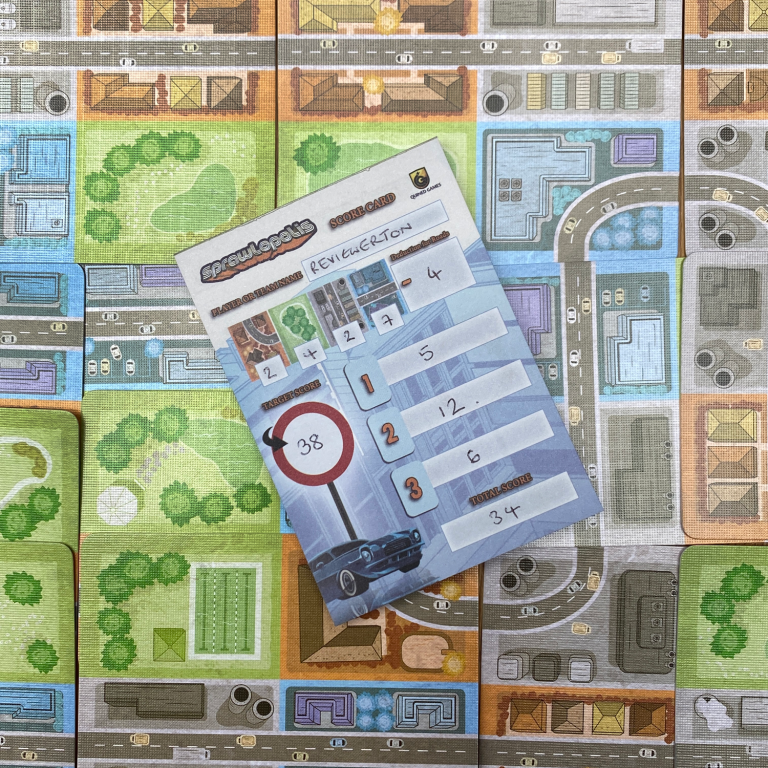 Sprawlopolis, Game of the Month - March 2022 - Board Game Review