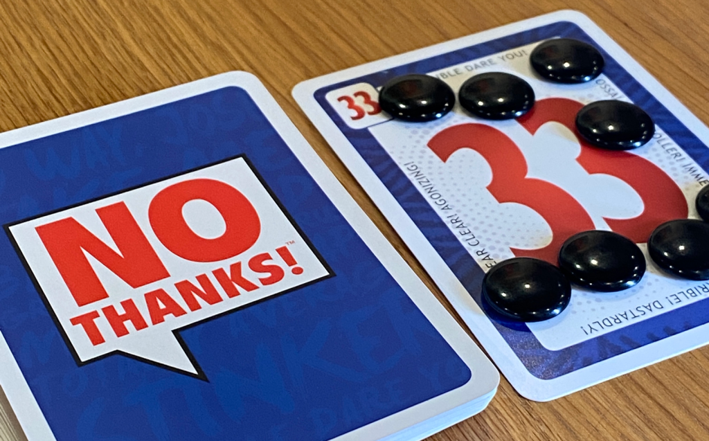 No Thanks! Game of the Month - April 2022 - Board Game Review