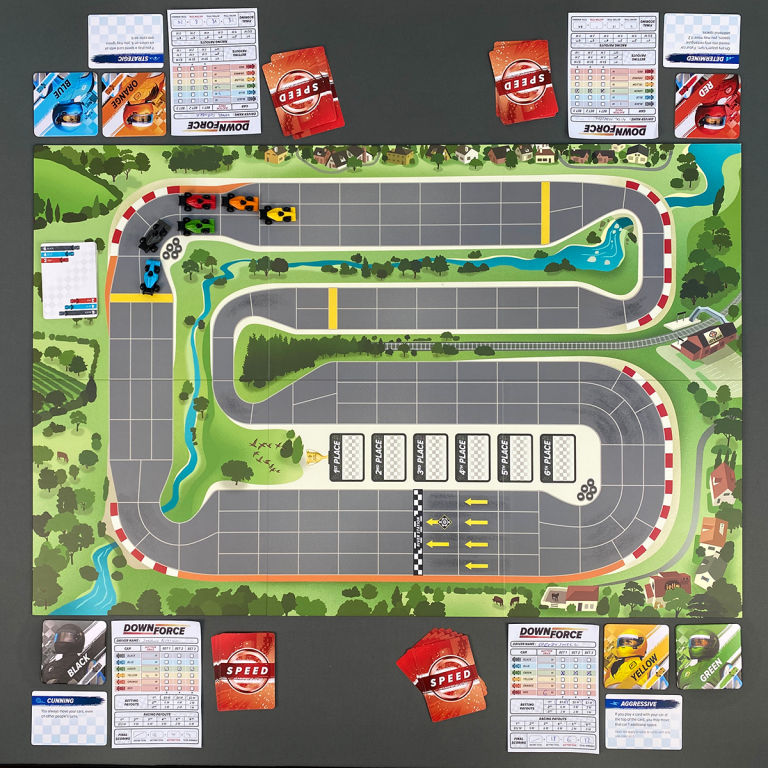 Downforce Review - Board Game Review