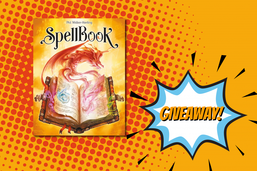 SpellBook Giveaway - Board Game Review