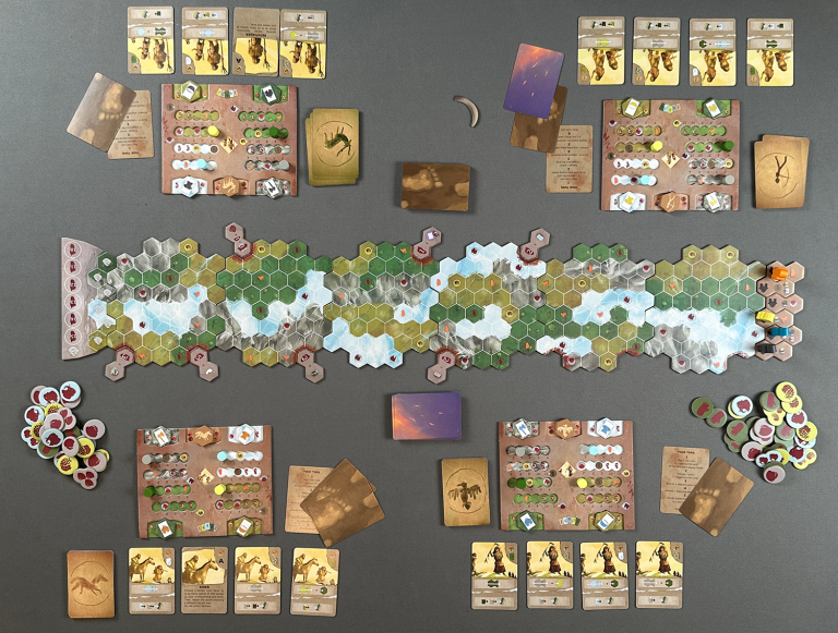 Footprints Review - Board Game Review