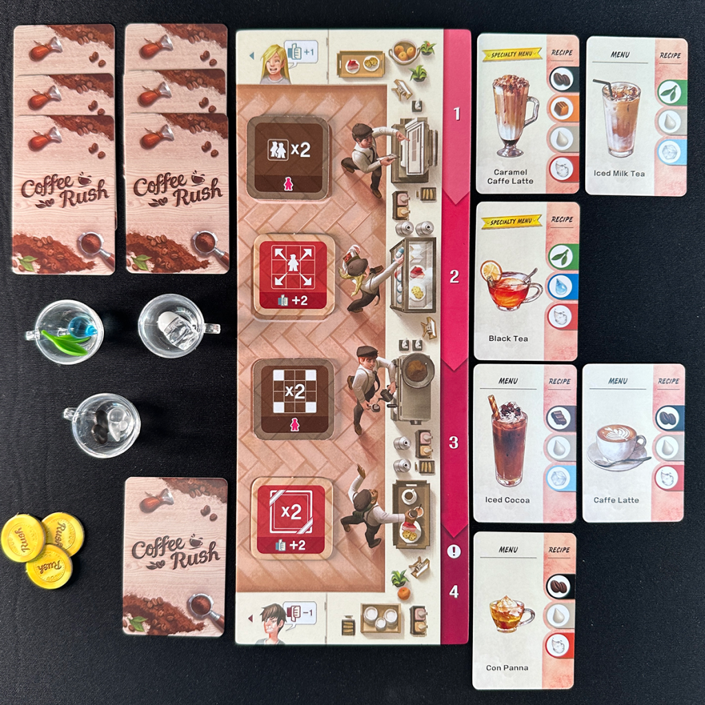 Coffee Rush Review - Board Game Review